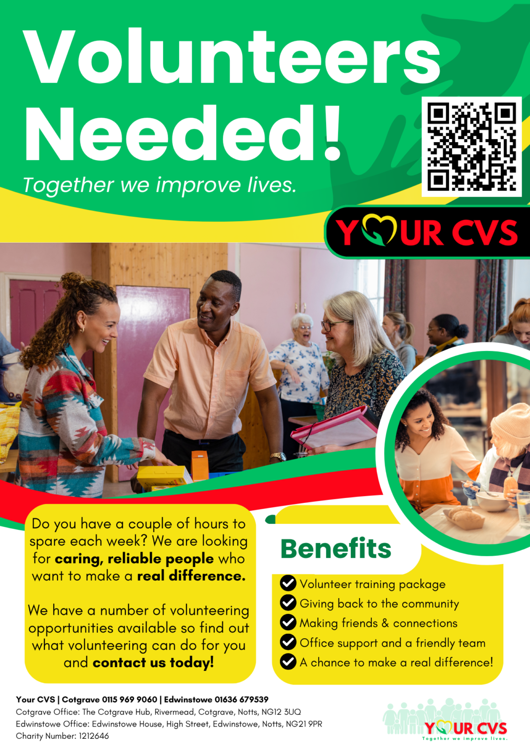 Volunteers Needed! - Major Oak Medical Practice